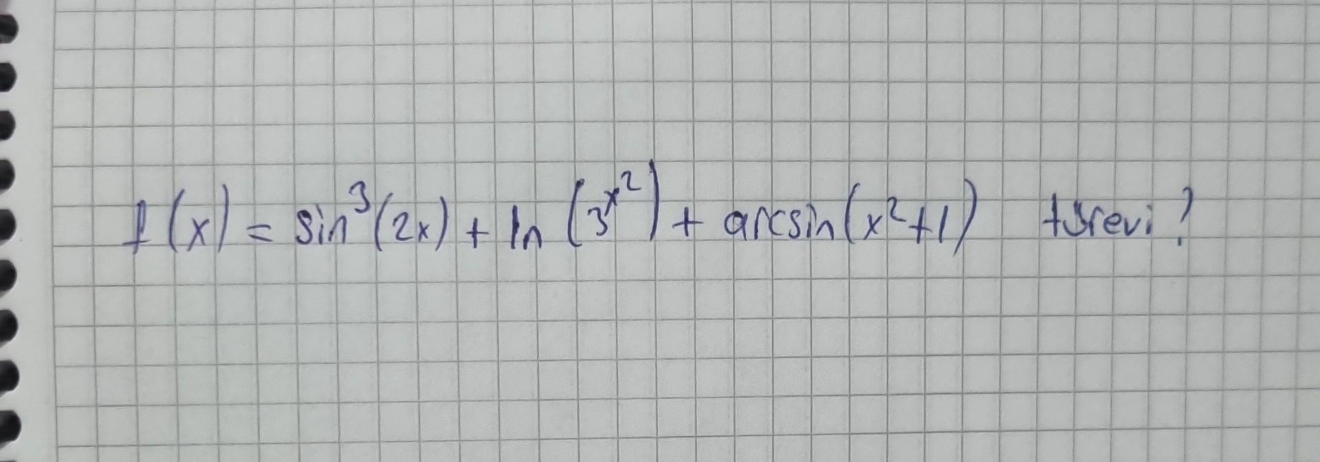 solved-f-x-sin3-2x-ln-3x2-arcsin-x2-1-chegg