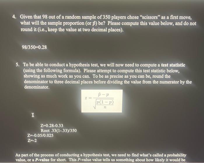 Solved trying to understand where the answer came from for | Chegg.com