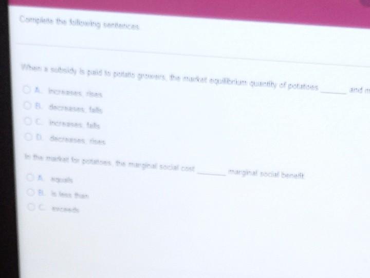 Solved Complete the sentence An argument in favor of | Chegg.com