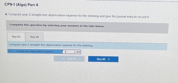 Solved Required information CP9-1 (Algo) Computing | Chegg.com