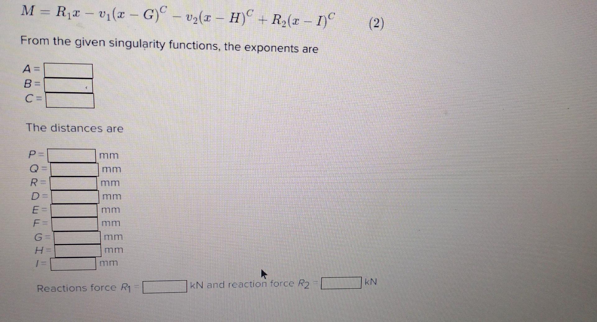 Solved Provide the correct exponents and distances to make | Chegg.com