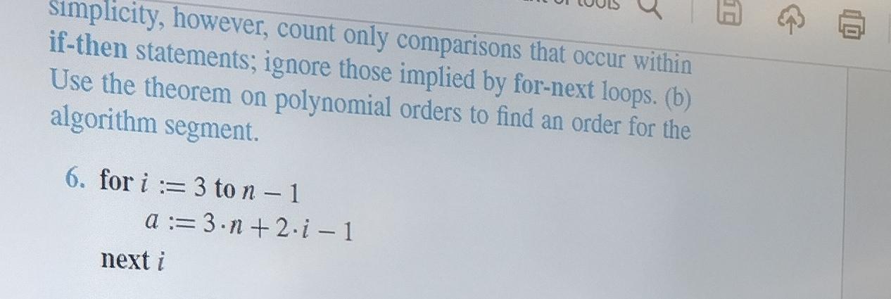 Solved Simplicity, however, count only comparisons that | Chegg.com