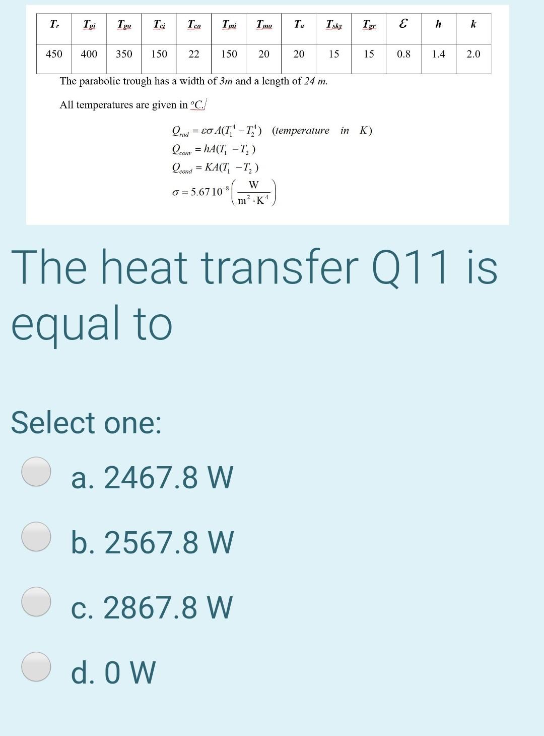 Solved ST T, a sky Qconvc CO-a T. 2u Qrad co-sky со | Chegg.com