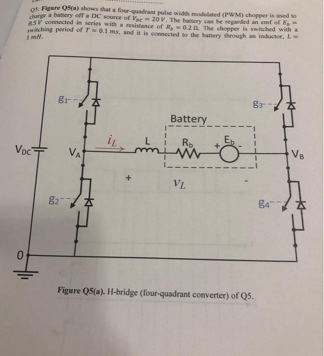 Solved 05: Figure Q5a) shows that a four-quadrant pulse | Chegg.com
