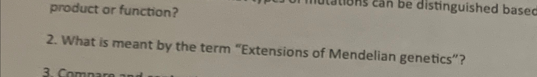 Solved 2. ﻿What is meant by the term "Extensions of | Chegg.com