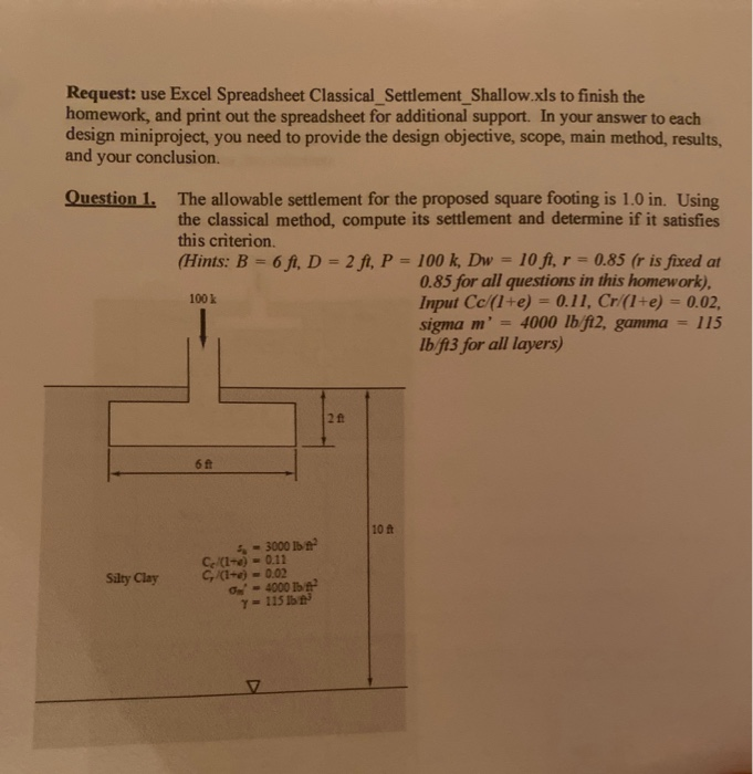 Solved Request: use Excel Spreadsheet | Chegg.com
