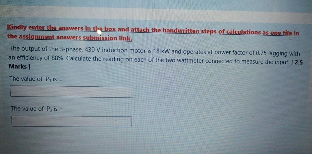 Solved Kindly enter the answers in the box and attach the | Chegg.com