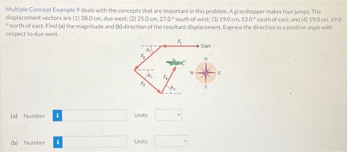 Solved Multiple Concept Example 9 deals with the concepts | Chegg.com