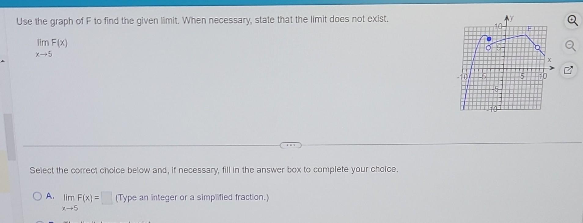 It can't be that the limit DNE, I've tried that | Chegg.com
