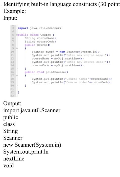 Solved you are required to implement a preprocessor in java. | Chegg.com