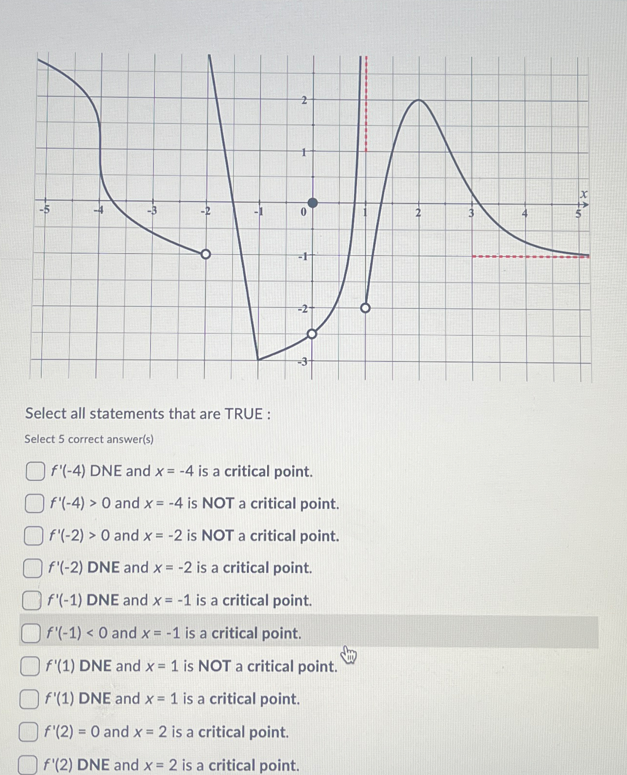 Solved Select all statements that are TRUE :Select 5 | Chegg.com