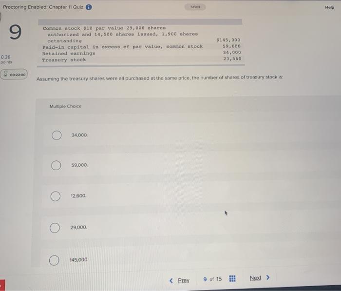 Solved Proctoring Enabled: Chapter 11 Quiz Help 9 Common | Chegg.com Solved Proctoring Enabled: Chapter 11 Quiz Help 9 Common | Chegg.com