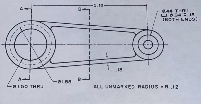 [Solved]: How to draw Front And Top View with Dimensions for
