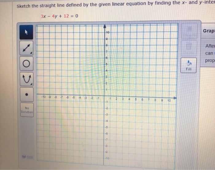 Solved Sketch the straight line defined by the given linear | Chegg.com