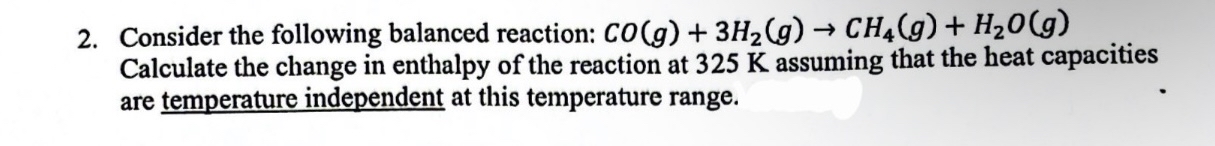 Solved Consider the following balanced reaction: | Chegg.com