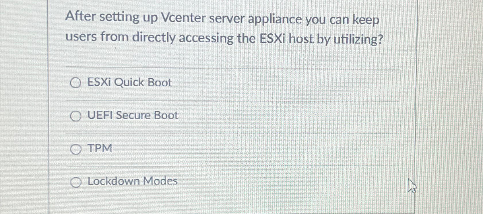 Solved After setting up Vcenter server appliance you can | Chegg.com