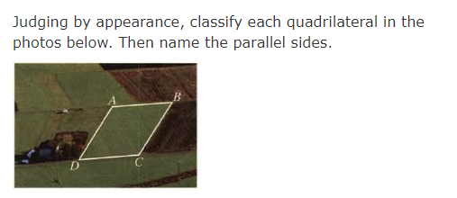 Solved Judging by appearance, classify each quadrilateral in | Chegg.com