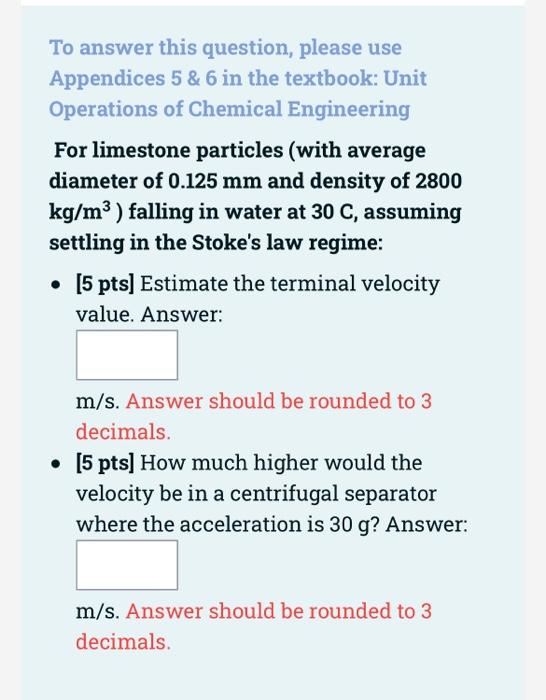 Solved To answer this question, please use Appendices 5 \& 6 | Chegg.com