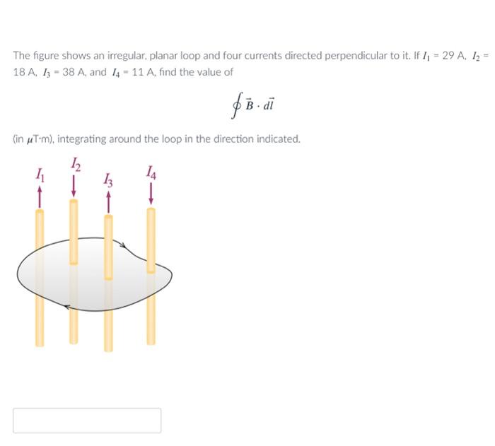Solved The figure shows an irregular, planar loop and four | Chegg.com