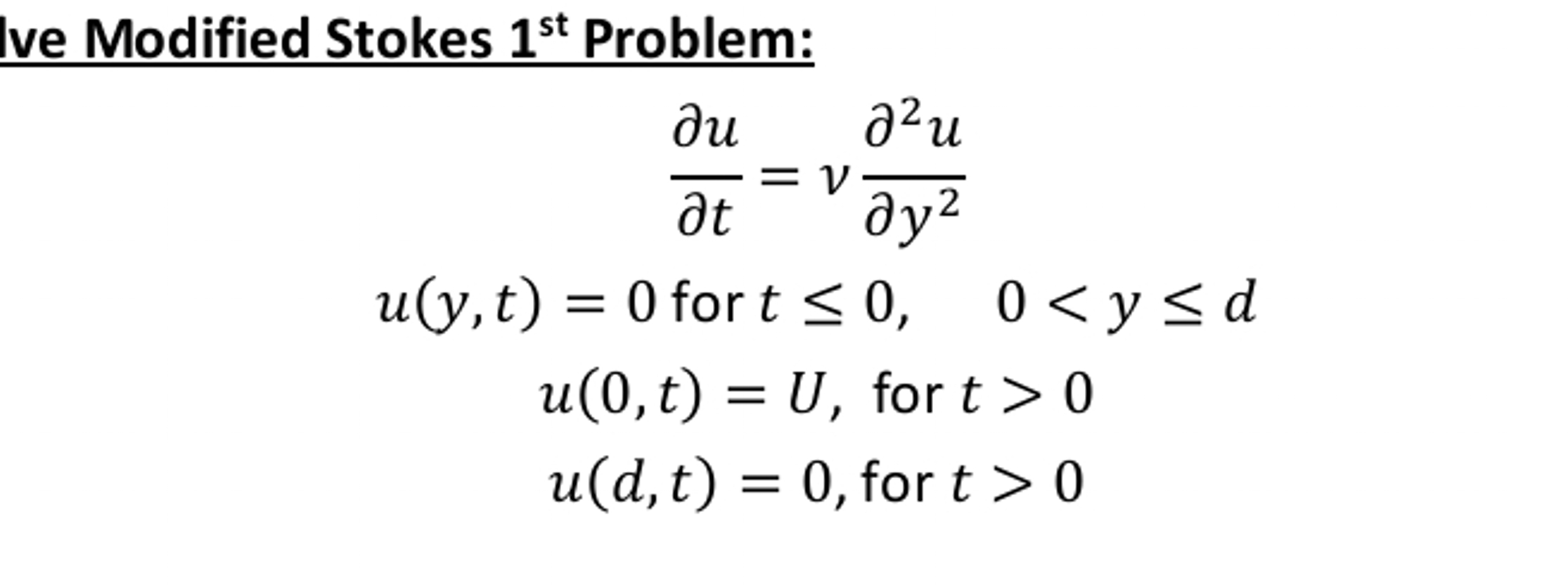 Solved ve Modified Stokes 1st | Chegg.com