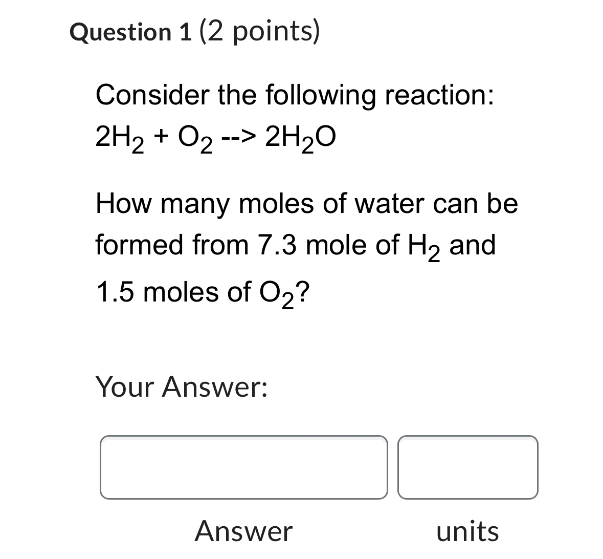 Solved Question 1 (2 ﻿points)Consider the following | Chegg.com