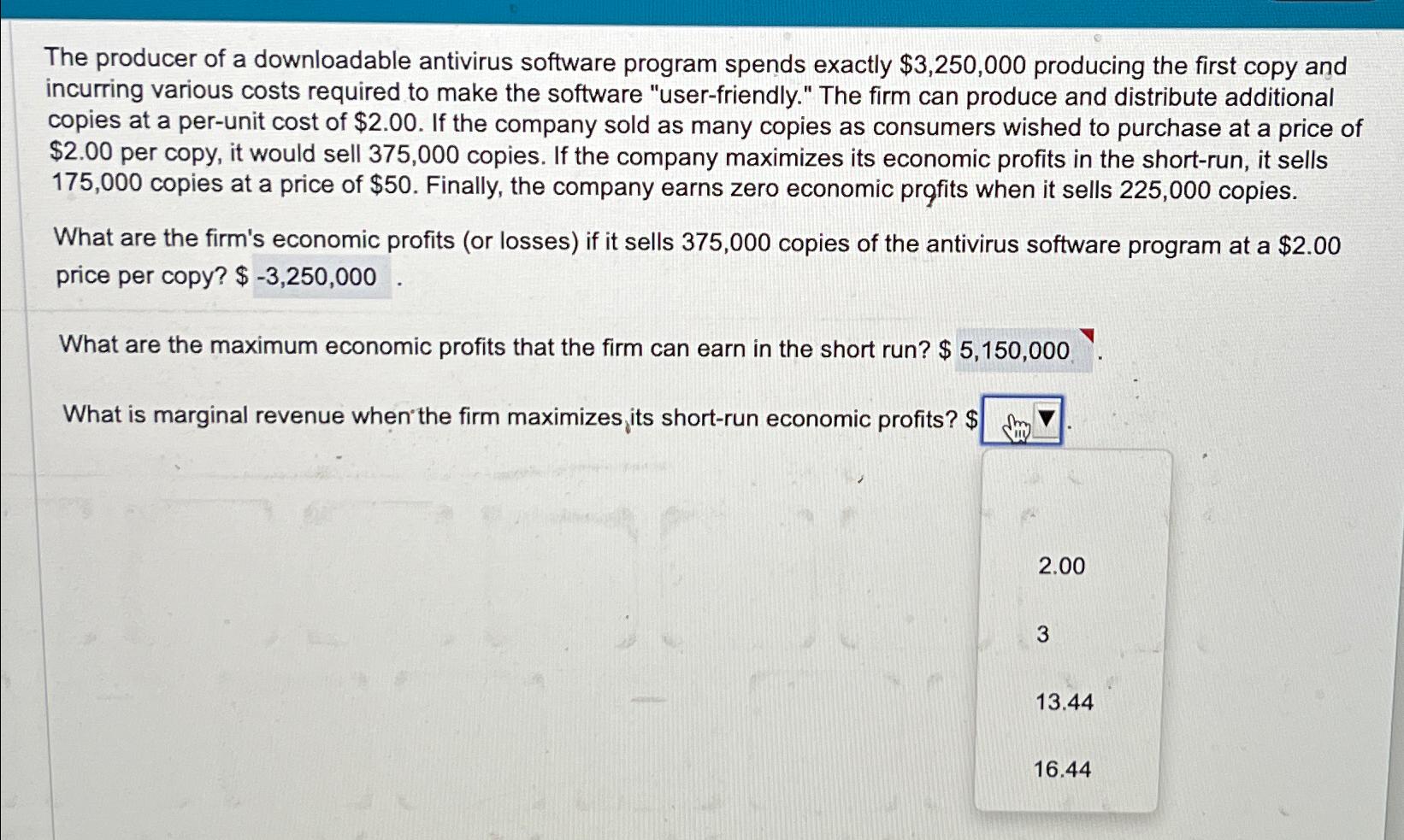 Solved The producer of a downloadable antivirus software | Chegg.com