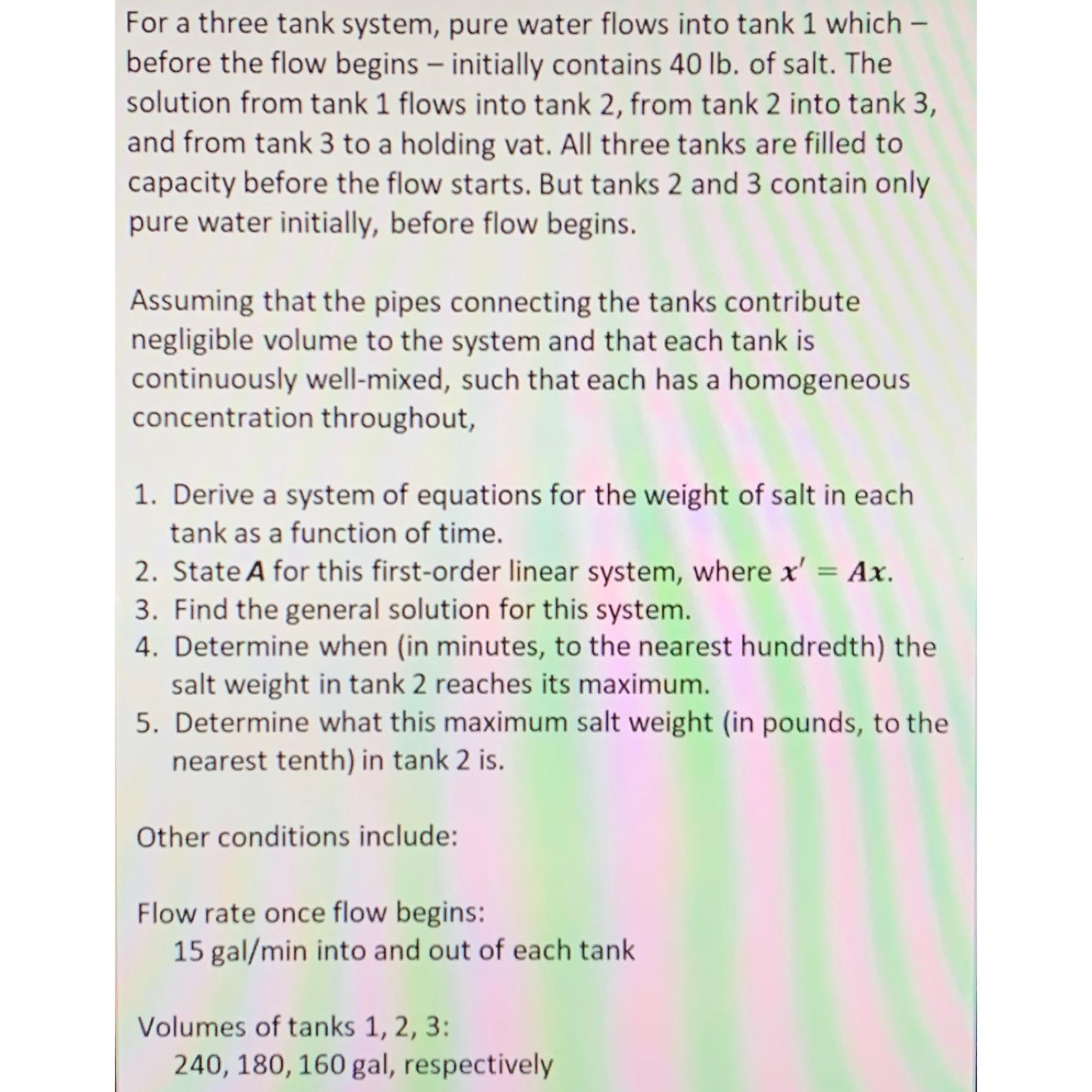 Solved Please show all work for better understanding.For a | Chegg.com