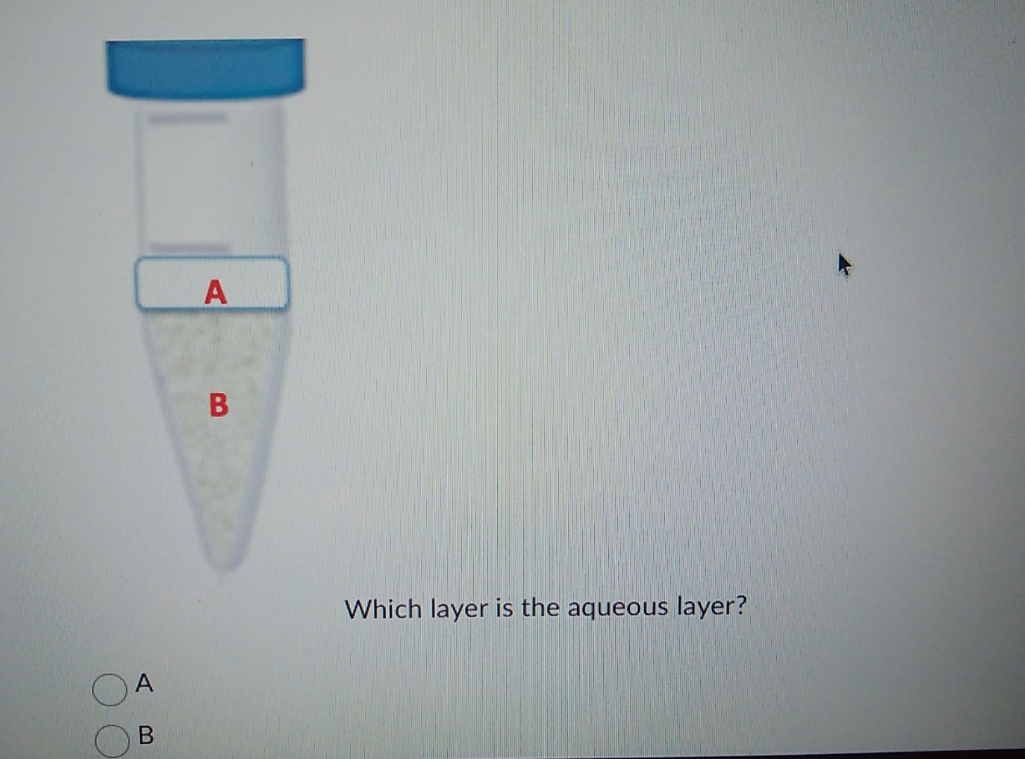 Solved BWhich layer is the aqueous layer? | Chegg.com