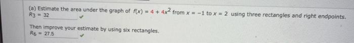 Solved (b) Repeat part (a) using left endpoints. L3= 10 x | Chegg.com
