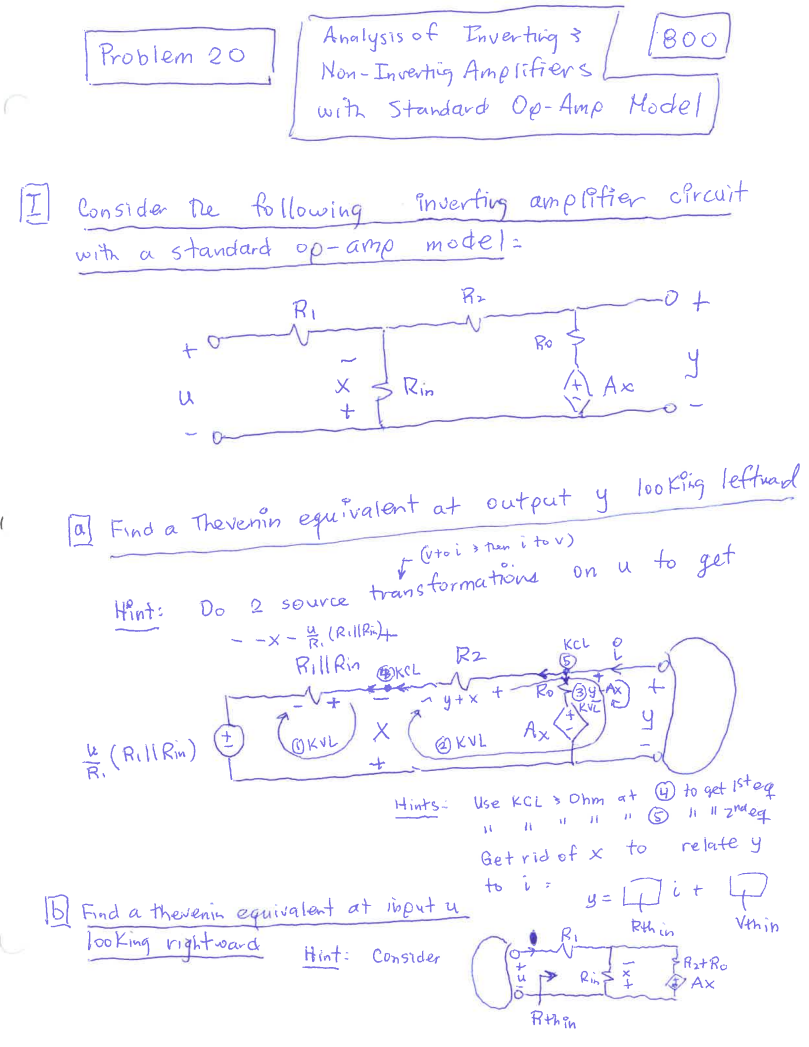 Solved Analysis of Inverting 3Non-Inverting Amplifierswith | Chegg.com