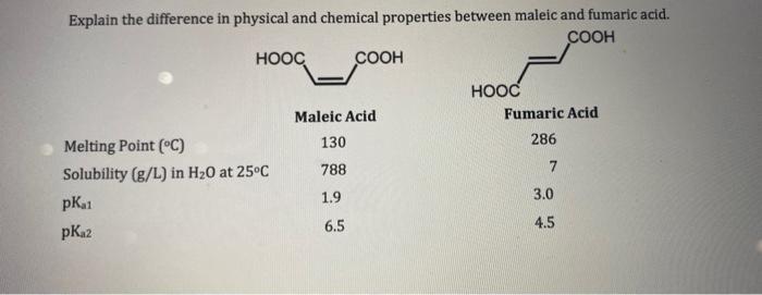 Solved Explain the difference in physical and chemical | Chegg.com