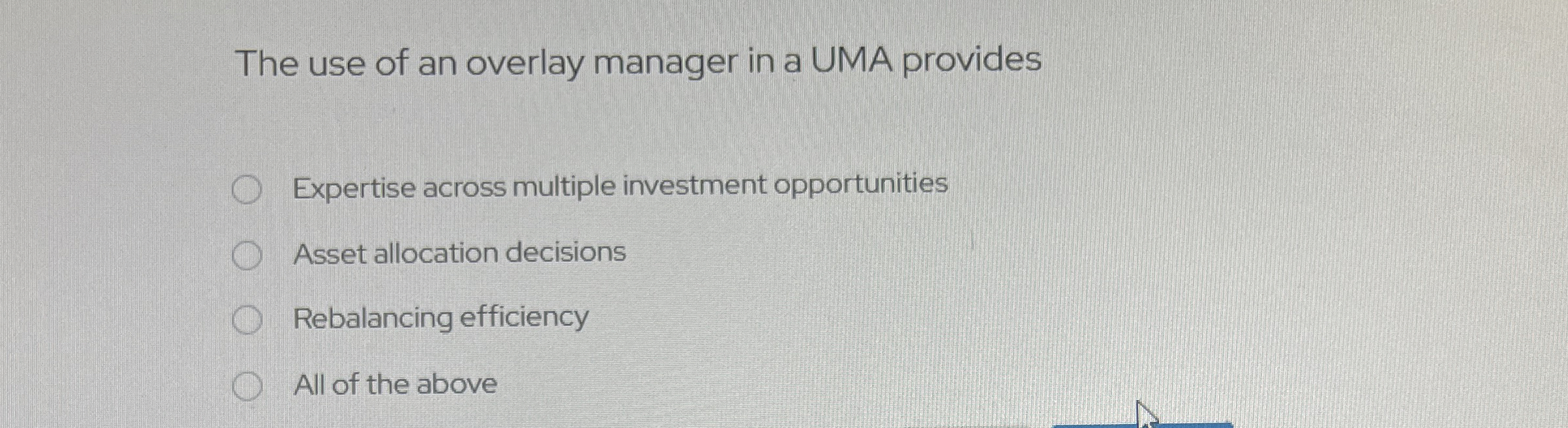 Solved The use of an overlay manager in a UMA | Chegg.com