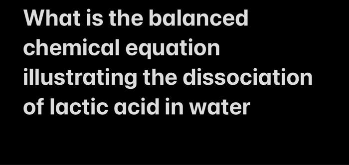 Solved What is the balanced chemical equation illustrating | Chegg.com