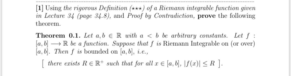 Solved [1] ﻿Using the rigorous Definition ( ********* ) ﻿of | Chegg.com