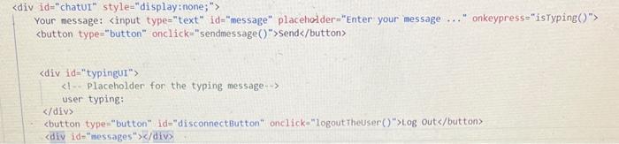 Solved Your message: user typing: You are successfully | Chegg.com