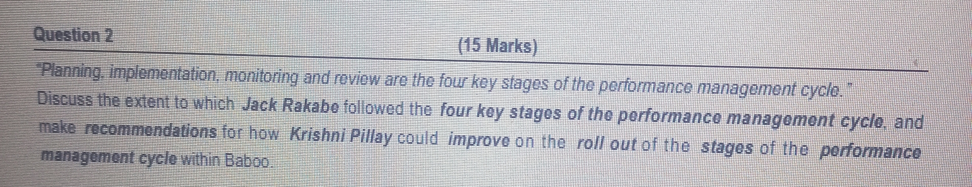 Solved evestion?(15 ﻿Marks)Planing, implementation, | Chegg.com