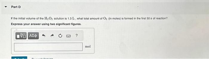 Solved Consider the following reaction | Chegg.com