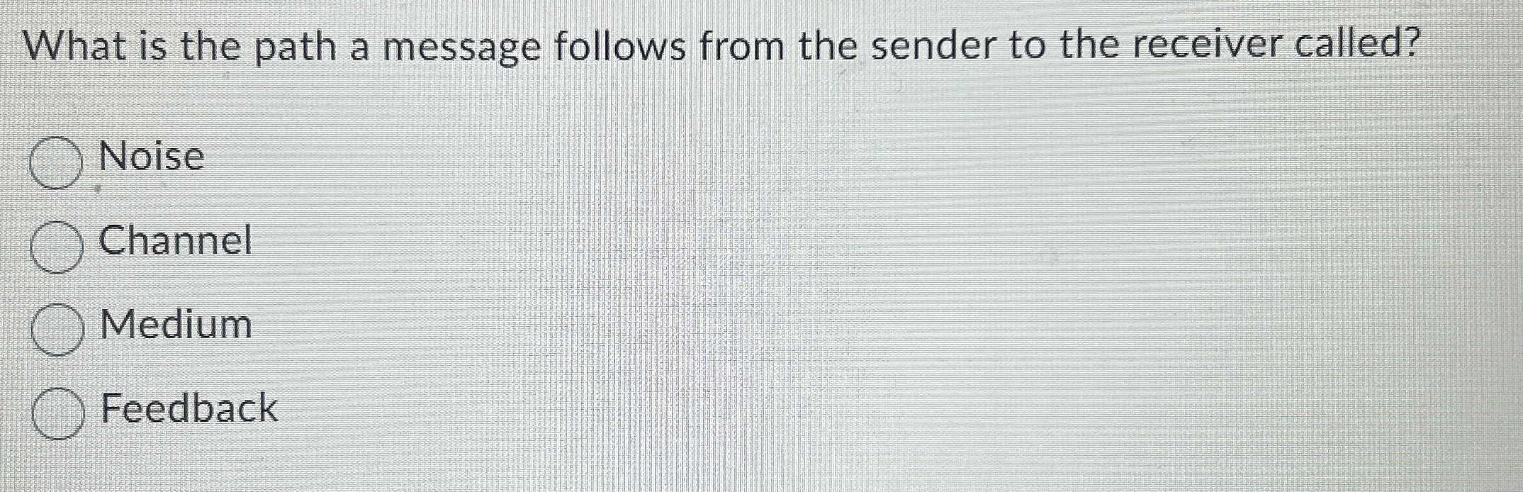 Solved What is the path a message follows from the sender to | Chegg.com