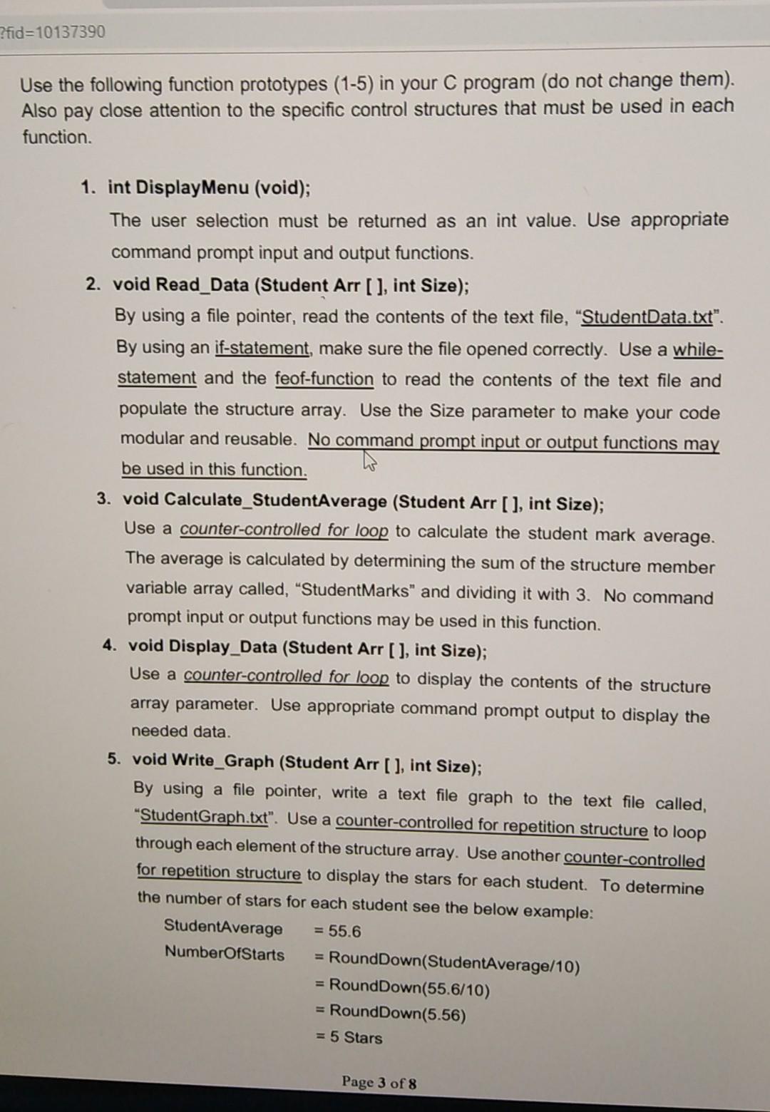 Solved A structured C program is required to create a | Chegg.com