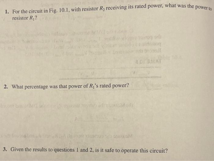 Solved Construct the circuit in Fig. 10.1.1. For the circuit | Chegg.com