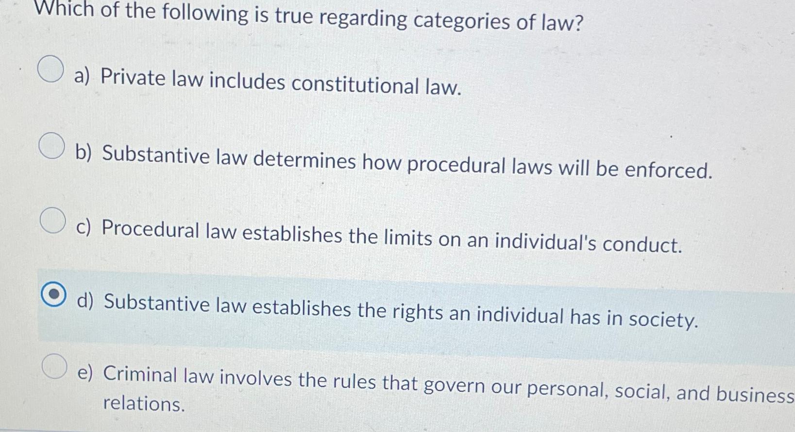 Solved Which of the following is true regarding categories | Chegg.com