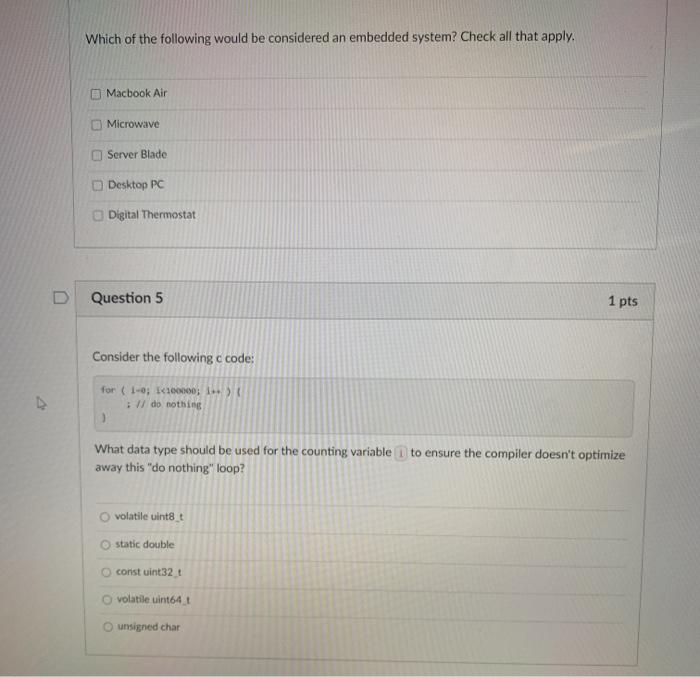 Solved Which of the following would be considered an MCU | Chegg.com