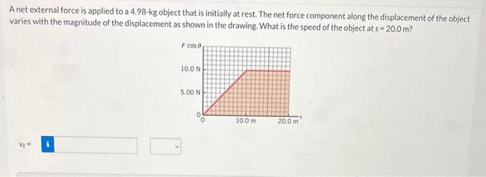 Solved e Trinciek and Minis cat literieA net external force | Chegg.com