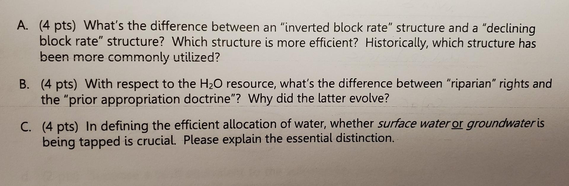 Solved A. (4 pts) What's the difference between an "inverted | Chegg.com