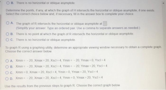 Solved Analyze the graph of the function R(x)=x2−x−12x2 If | Chegg.com