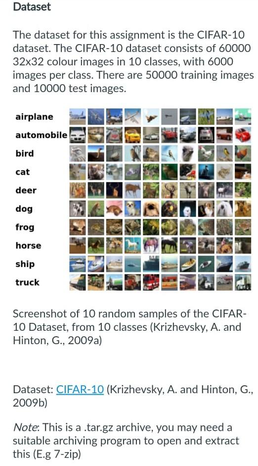 Task - Hyper-parameter Optimisation In assignment 1 | Chegg.com