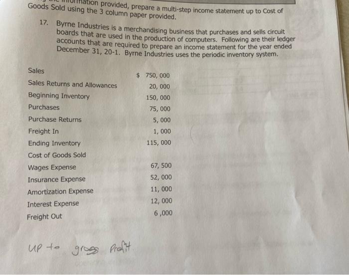 Solved Periodic Inventory Closing Entries - Using a periodic | Chegg.com
