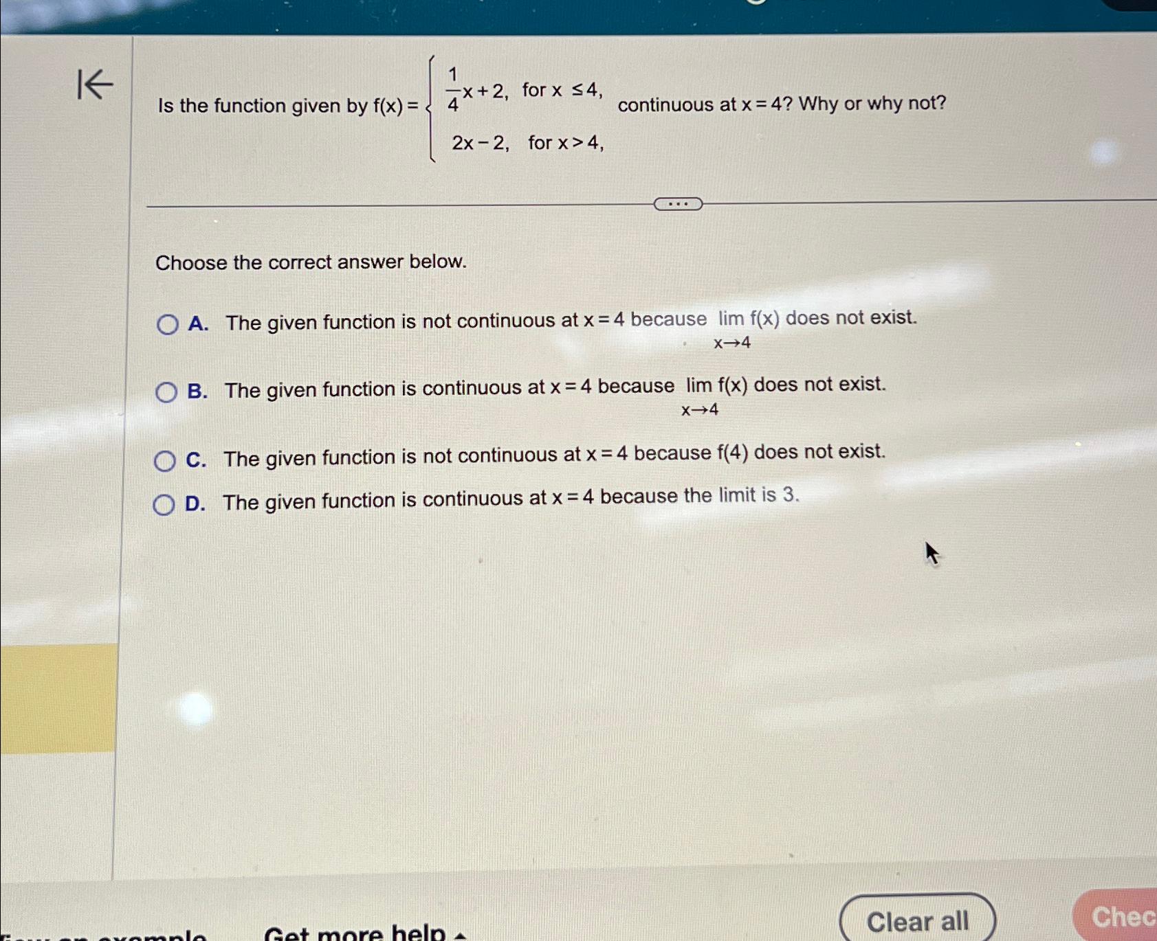 Solved Is the function given by | Chegg.com