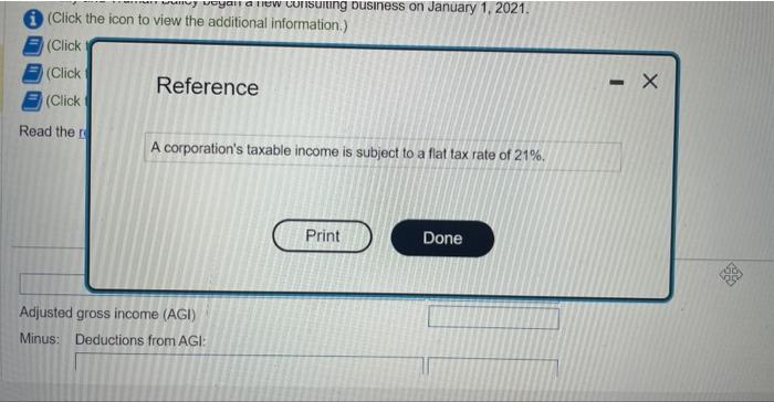 Ken Tully and Truman Bailey began a new consulting | Chegg.com