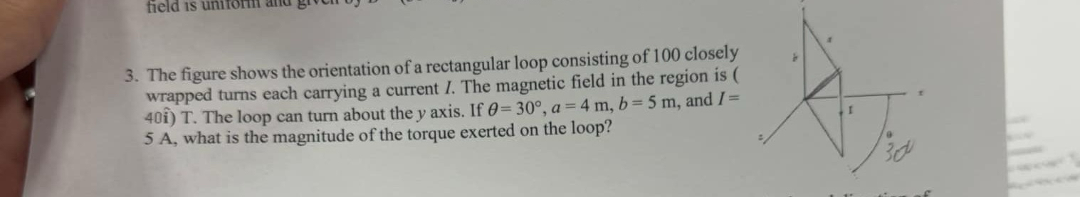 Solved by an EXPERT The figure shows the orientation of a rectangular | Chegg.com